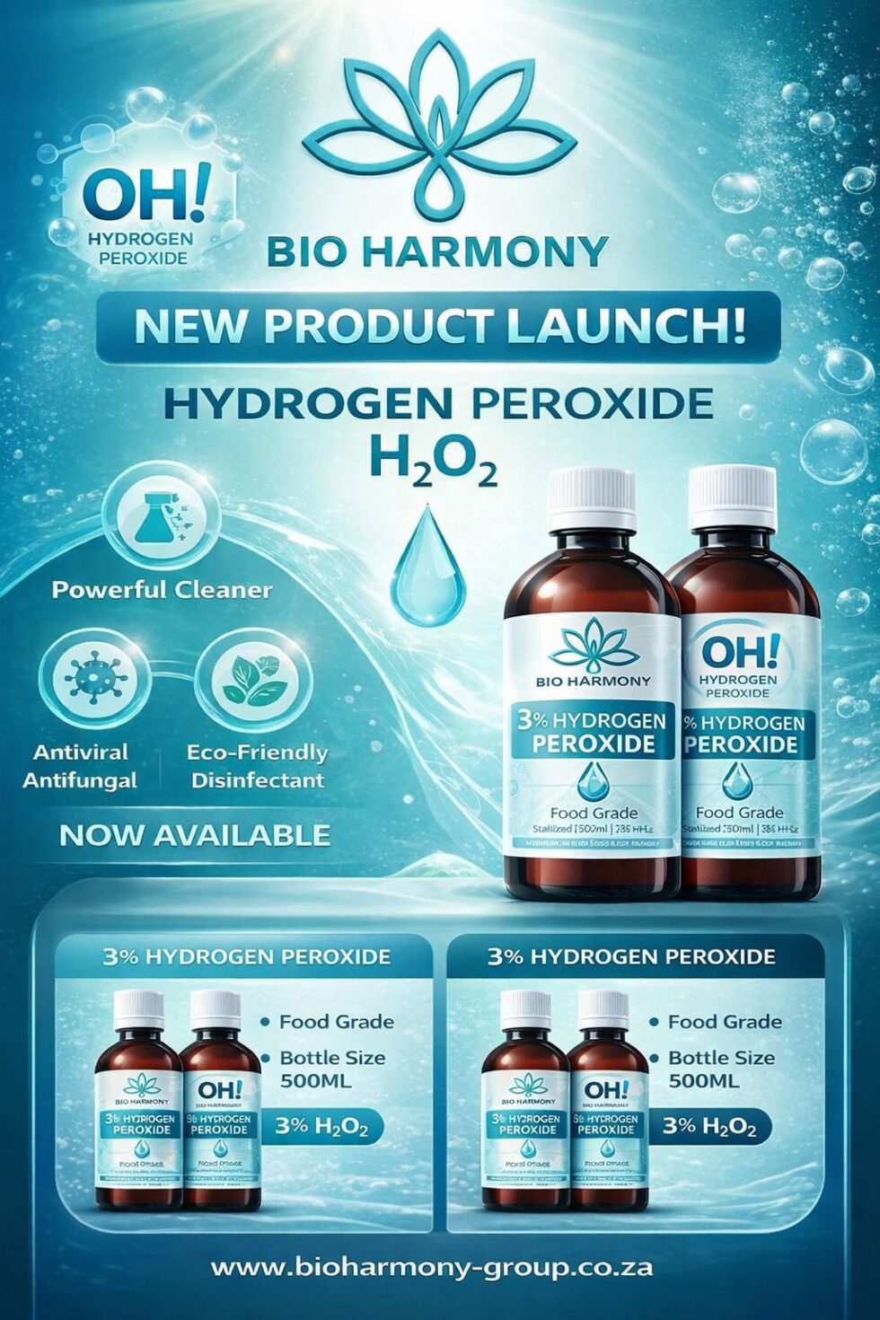OH! Hydrogen Peroxide: Pure, Powerful & Eco-Friendly Cleaning Solutions ...